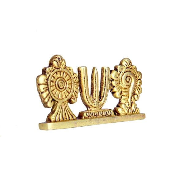 Sangu Chakra Thirunamam Stand + Free Shipping - Aalayam Selveer