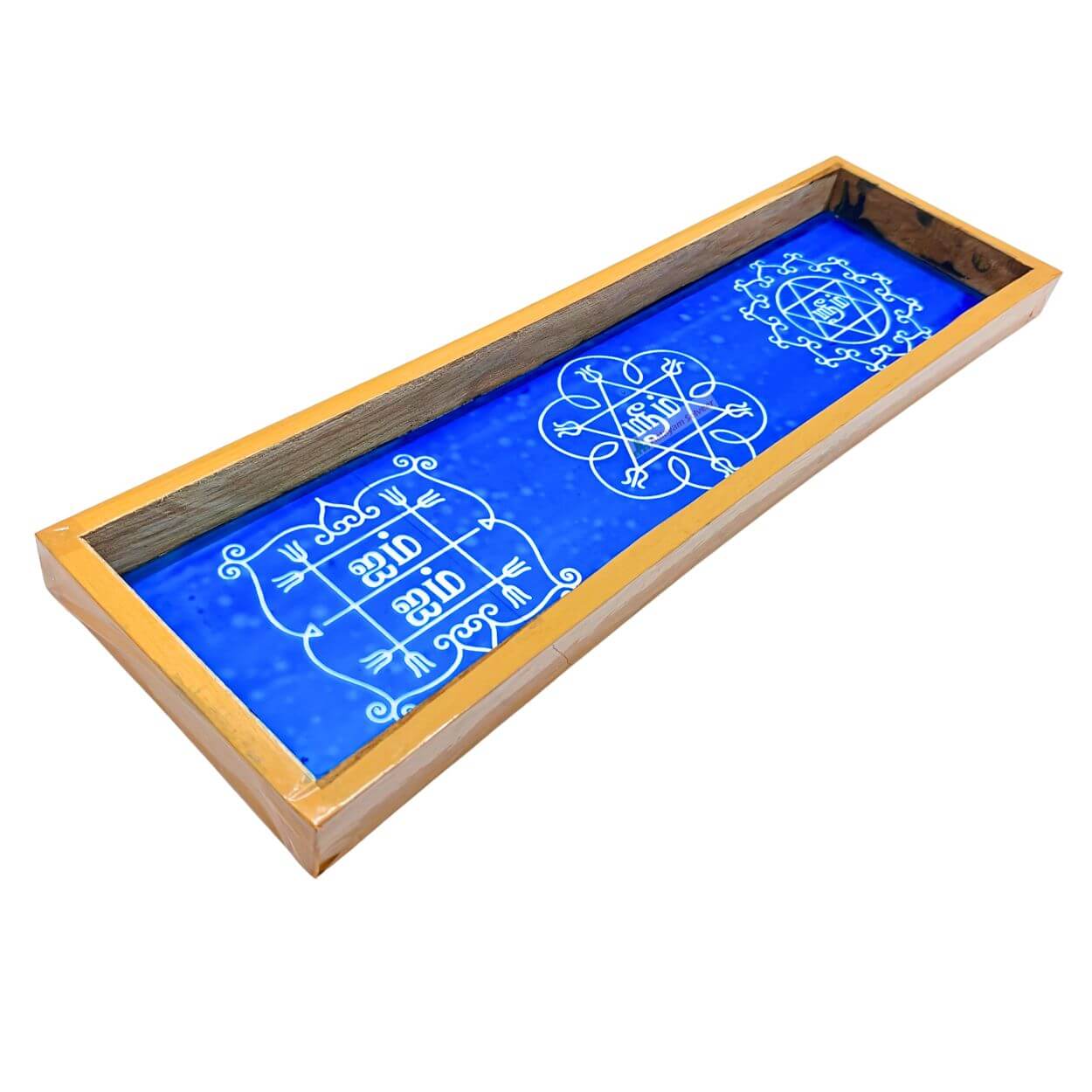 Navagraha Kolam Stencil Tamil(Model 2) 17x5 Inches - Aalayam Selveer